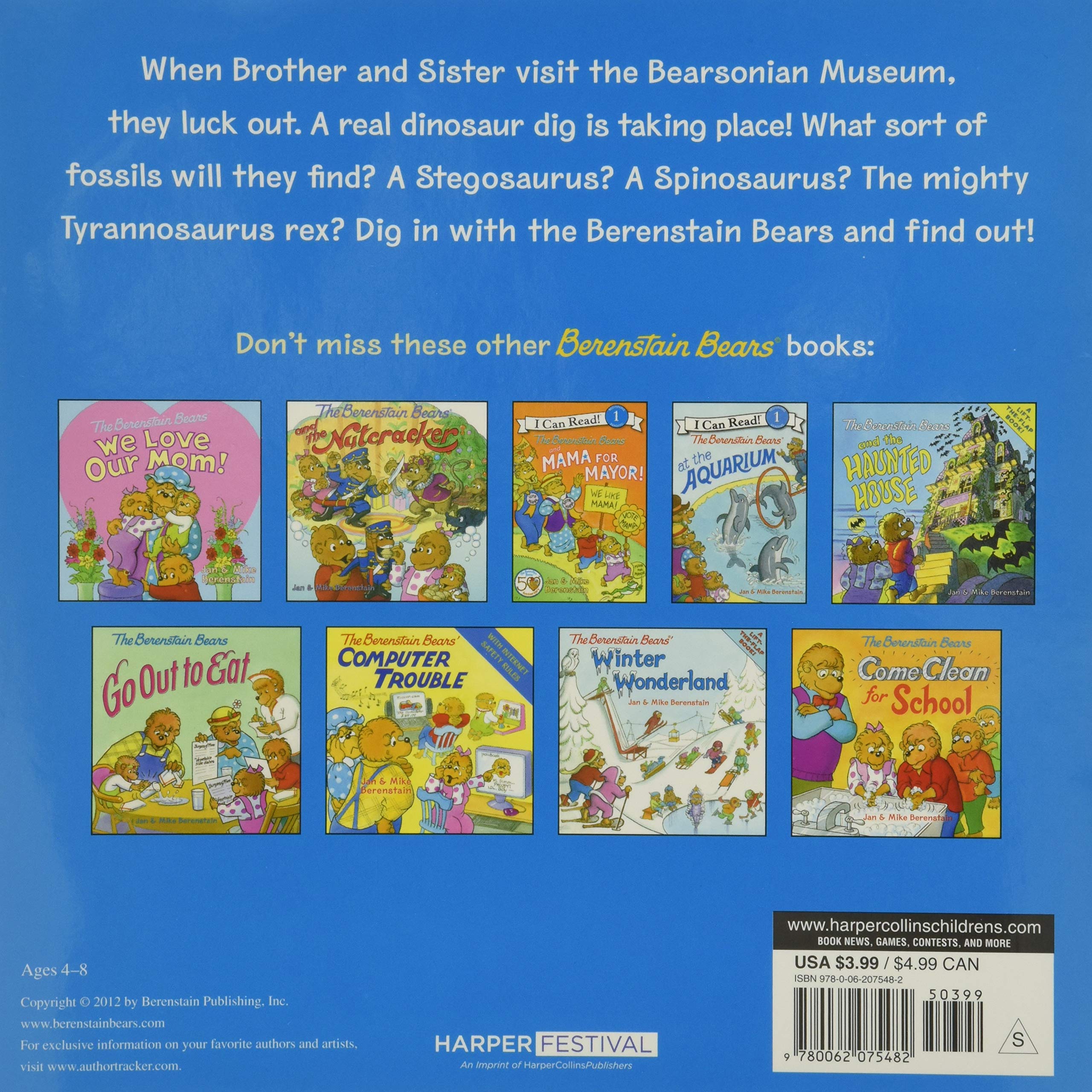 Berenstain Bears: Dinosaur Dig – Anchor Academic Services