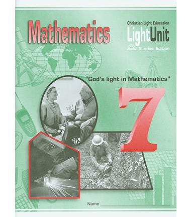 Mathematics 709 LightUnit – Anchor Academic Services