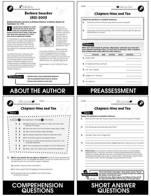 Underground to Canada Lit Kit – Anchor Academic Services