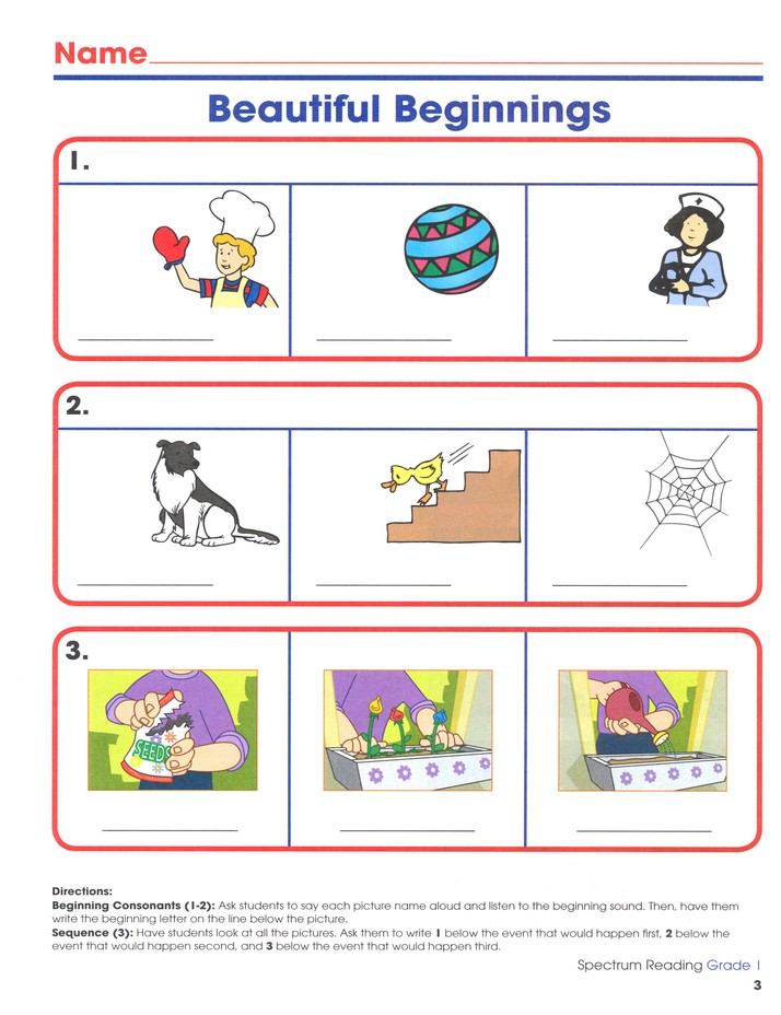 Spectrum Reading Grade 1 – Anchor Academic Services