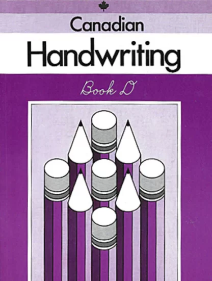 Canadian Handwriting Book D – Anchor Academic Services